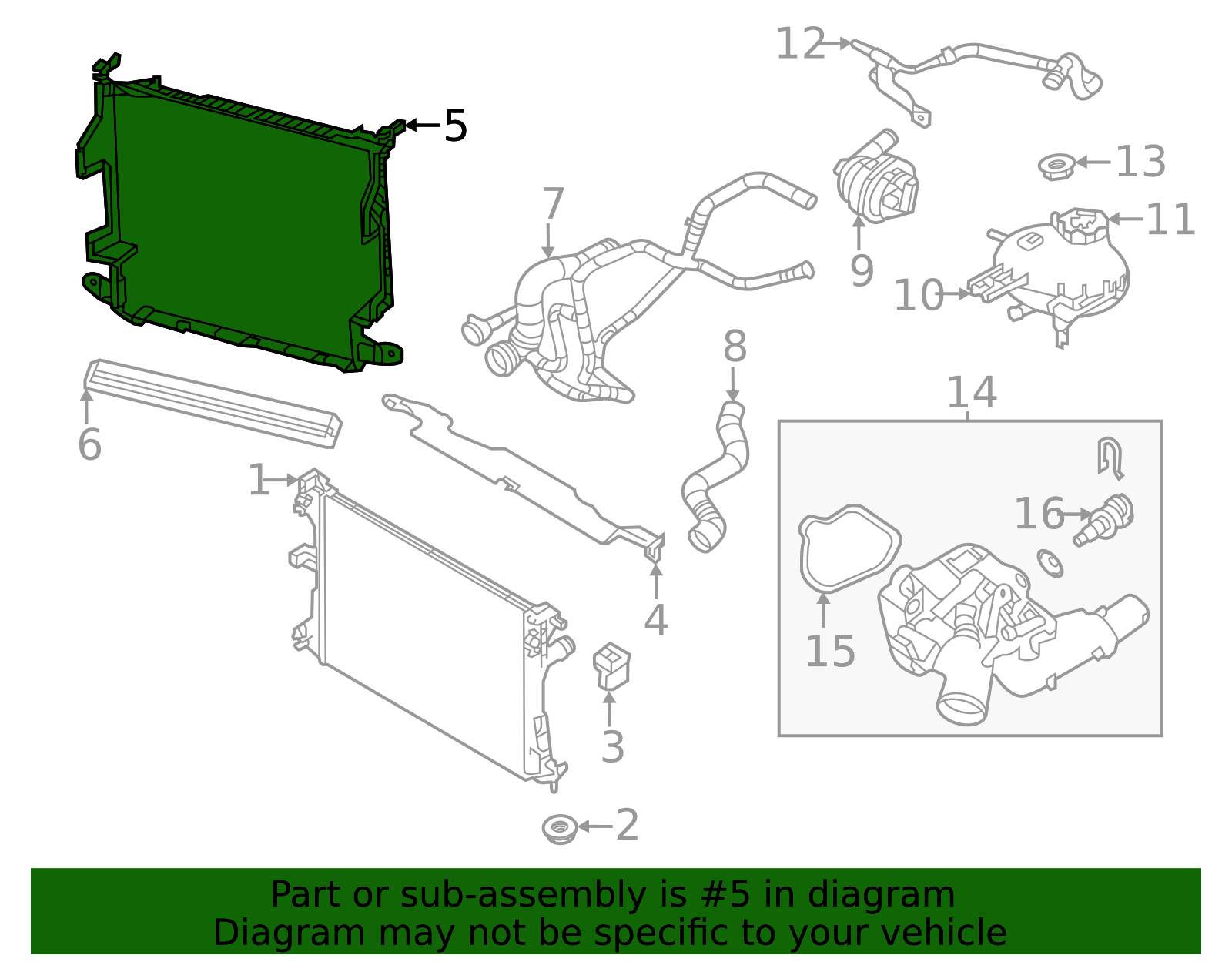 68440792AA - Windshield Washer Pump Grommet - 2019-2020 Mopar | Mopar ...