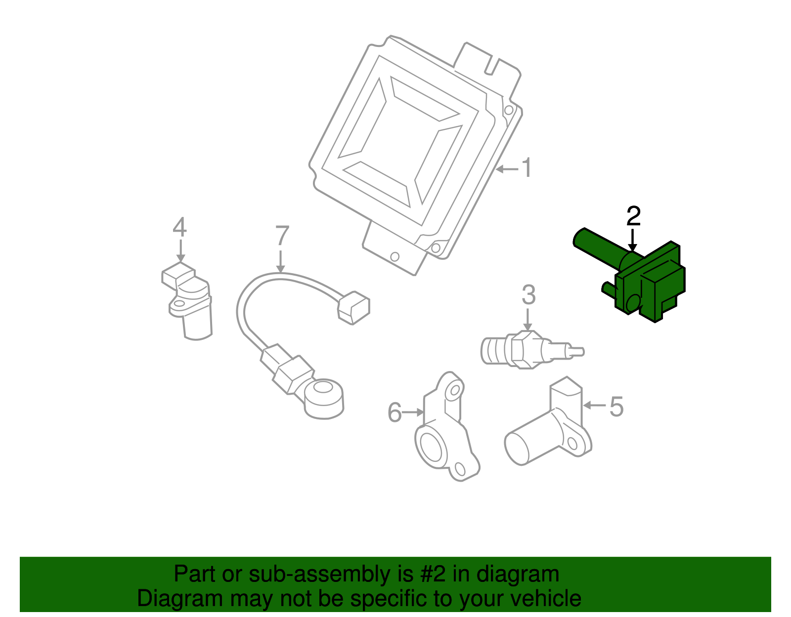 2011-2013 Subaru Ignition Coil 22433AA630 | OEM Parts Online