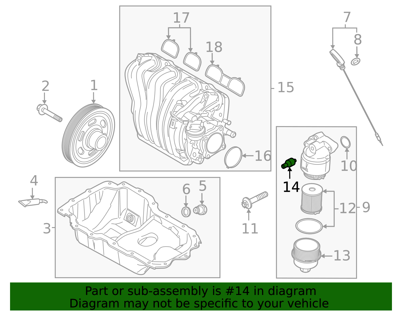 94750-2M315 - Pressure Switch 2020-2023 Kia Rio | Kia.Parts Store