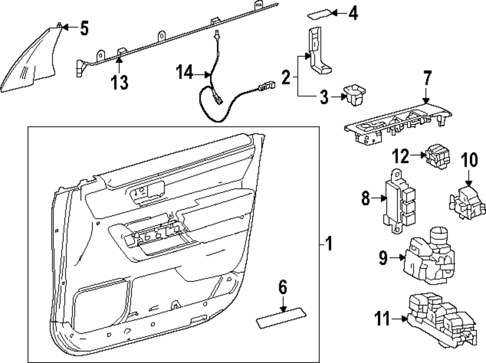 2022-2025 Toyota Molding 67742-0C070-C0 | Toyota Parts Center