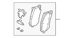 32373196 - Disc Brake Pad Set | Volvo OEM Parts Direct