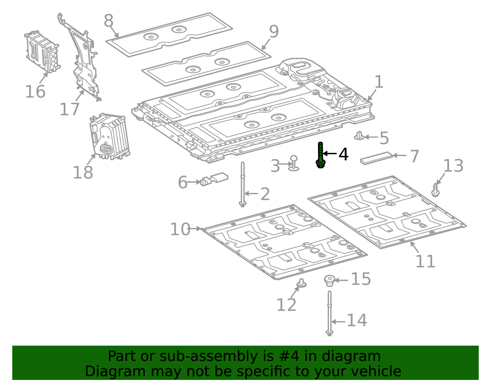 2022-2025 Mercedes-Benz Battery Bolt 000-990-42-27 | Parts Performance ...