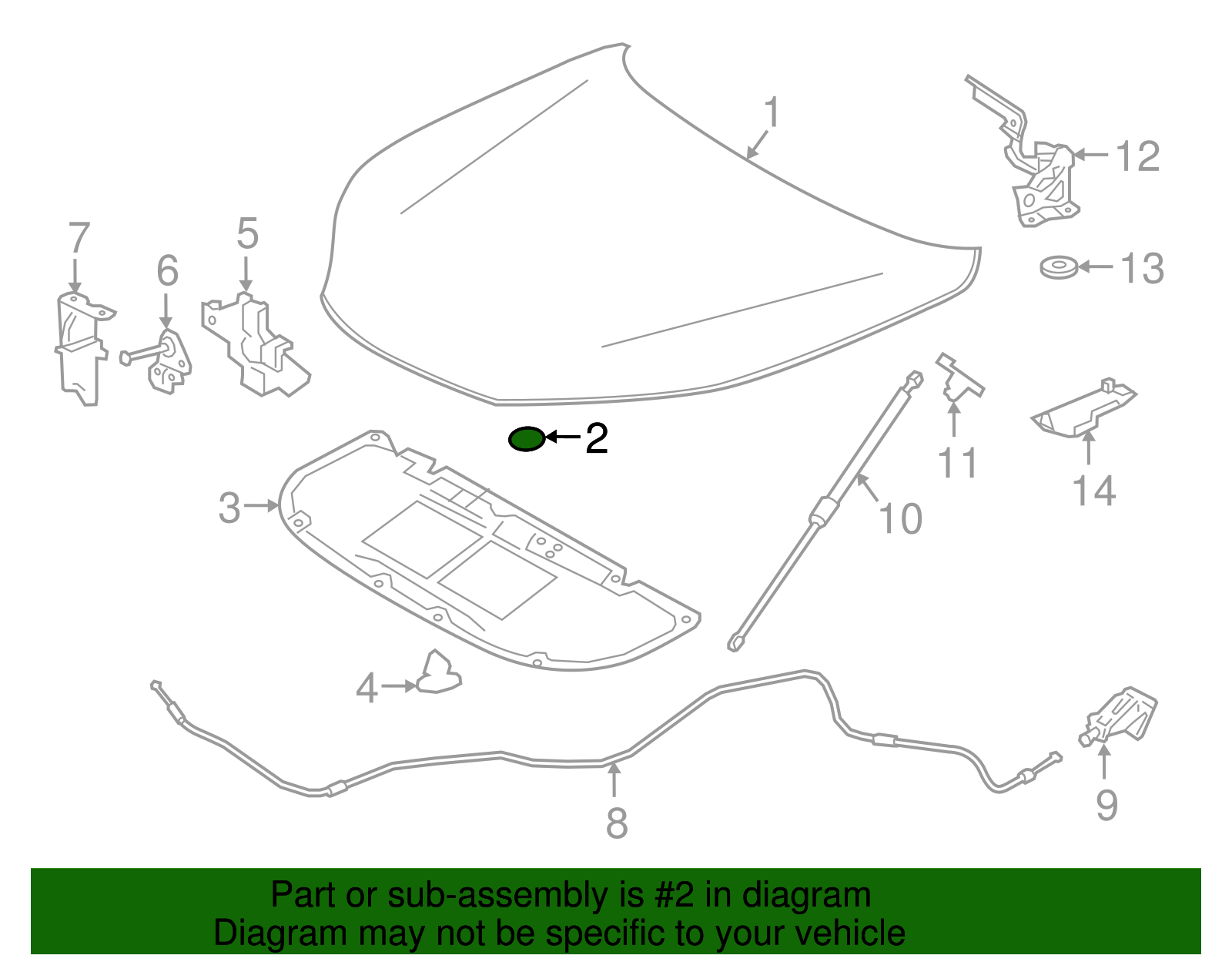 90333-16003 - 2013-2024 Lexus - Door Shell Hole Plug | My L Parts