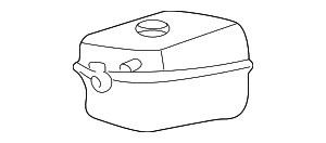 9141095 - Expansion Tank - 1994-1998 Volvo | Volvo OEM Parts Direct