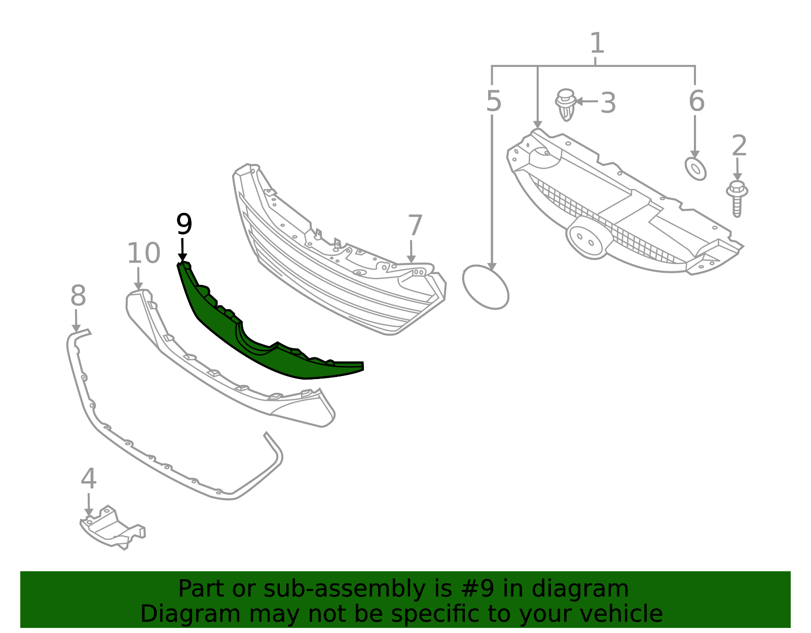 2010-2015 Hyundai Tucson Upper Cover 86352-2S100 | MotorMotor
