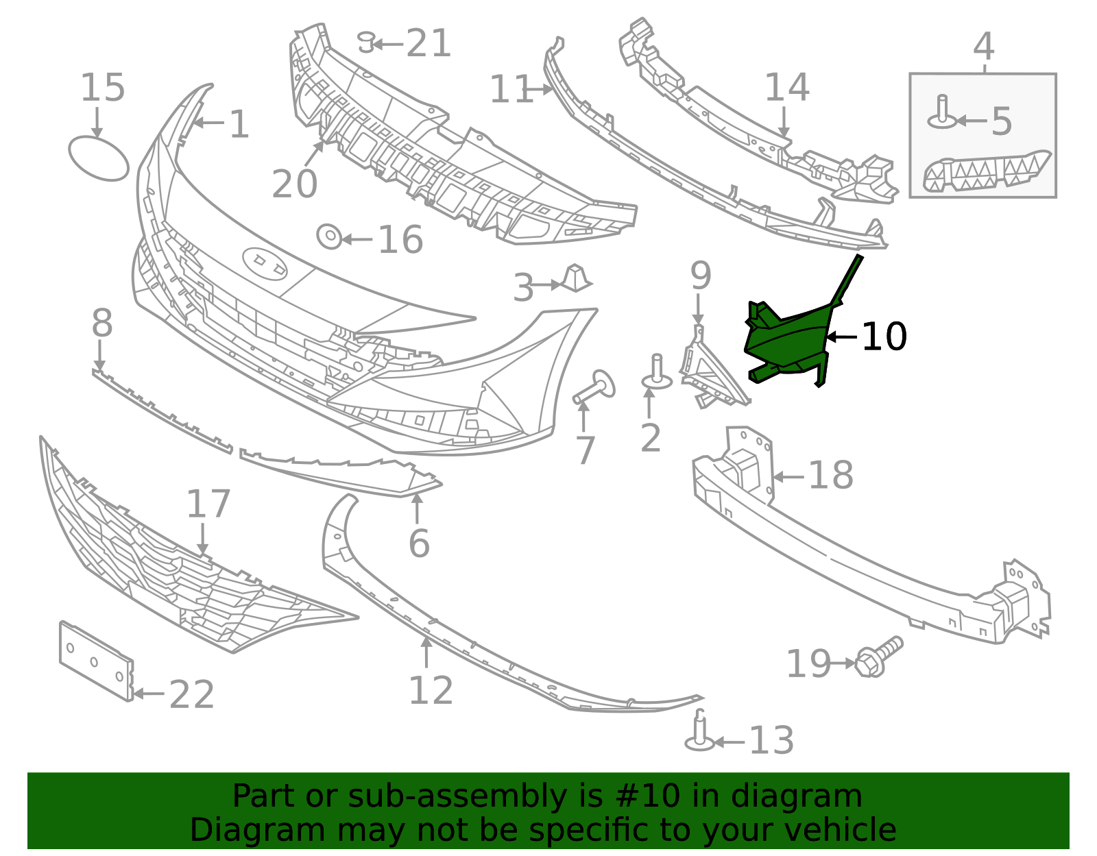 2021-2023 Hyundai Elantra Air Duct 86543-AB000 | MotorMotor