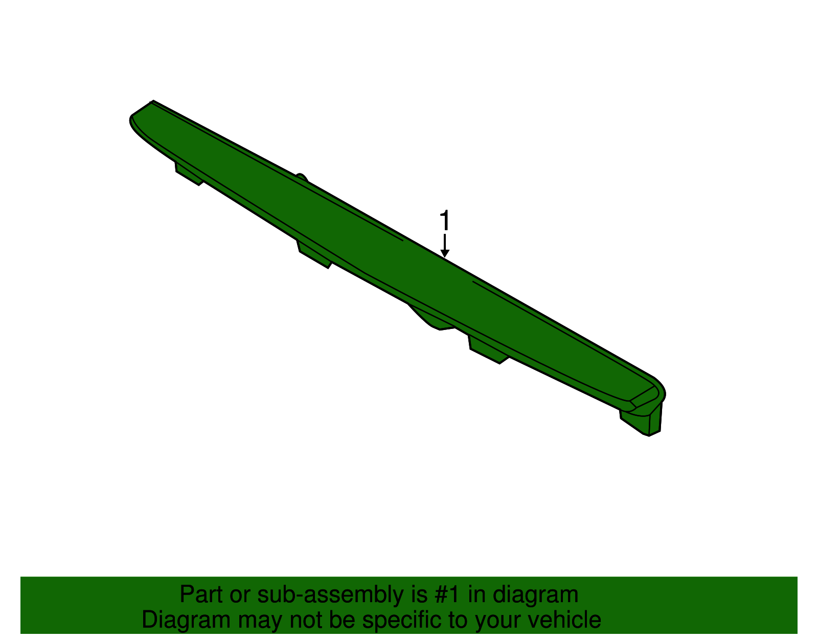 DP5Z-13A613-C - High Mount Lamp | Dealer Auto Parts