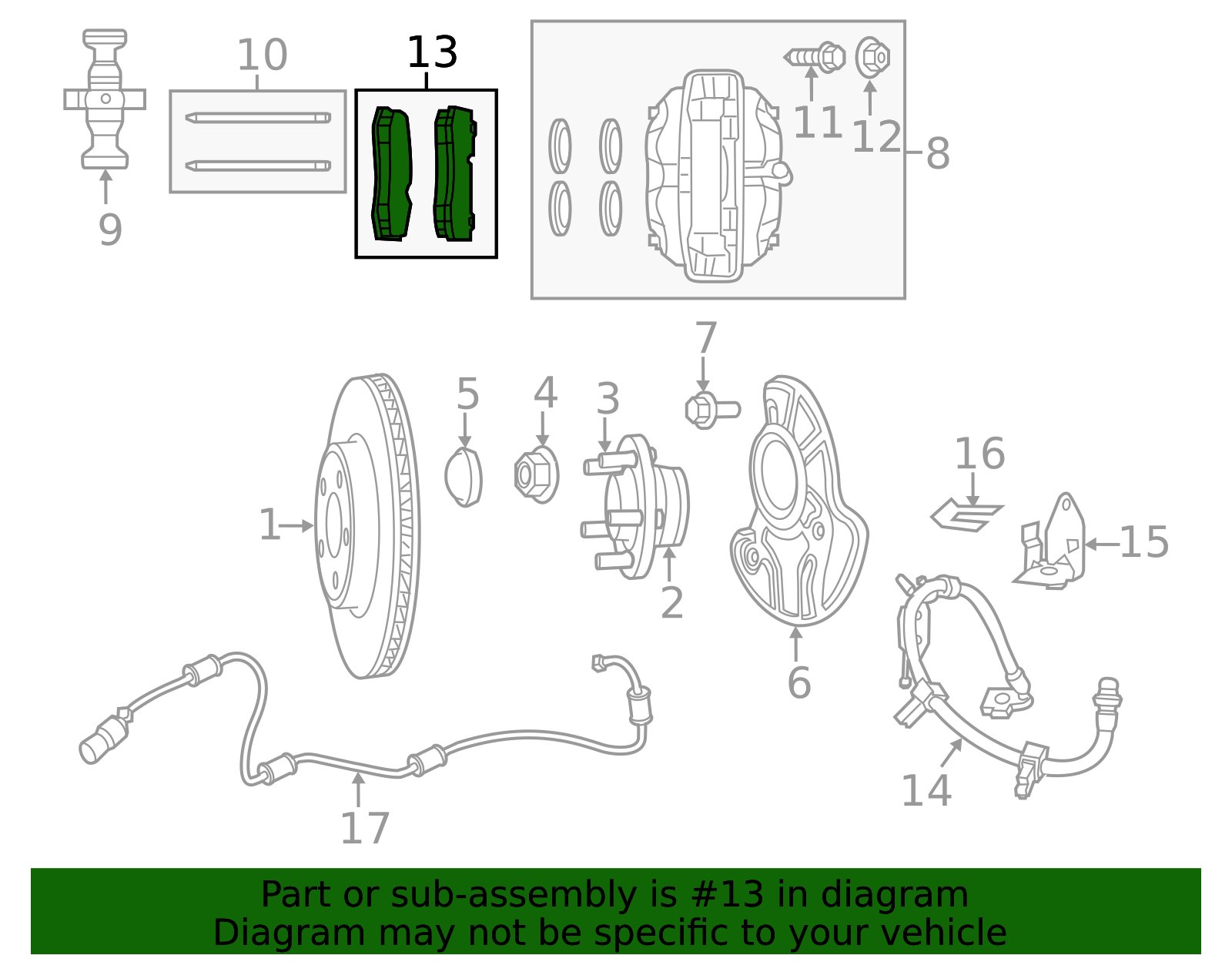 Brake Pads 68248384AD | Mopar Parts Canada