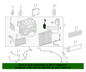 2020-2025 Toyota Expansion Valve 88515-0E160 | Toyota Parts Center