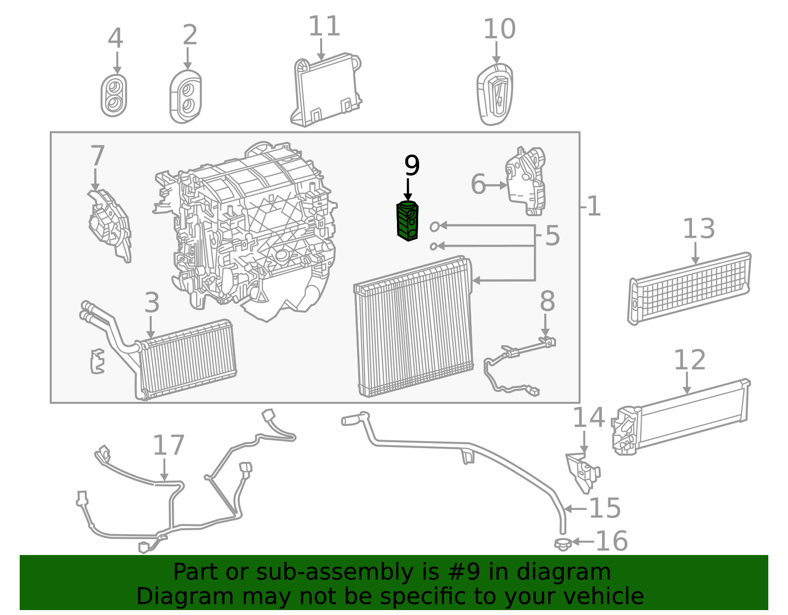 2020-2025 Toyota Expansion Valve 88515-0E160 | MotorMotor