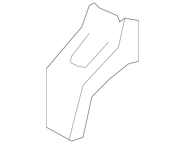 82195-SWA-A01ZA - 2007-2011 Honda CR-V - Cover R Rear Seat Foot (Outer ...