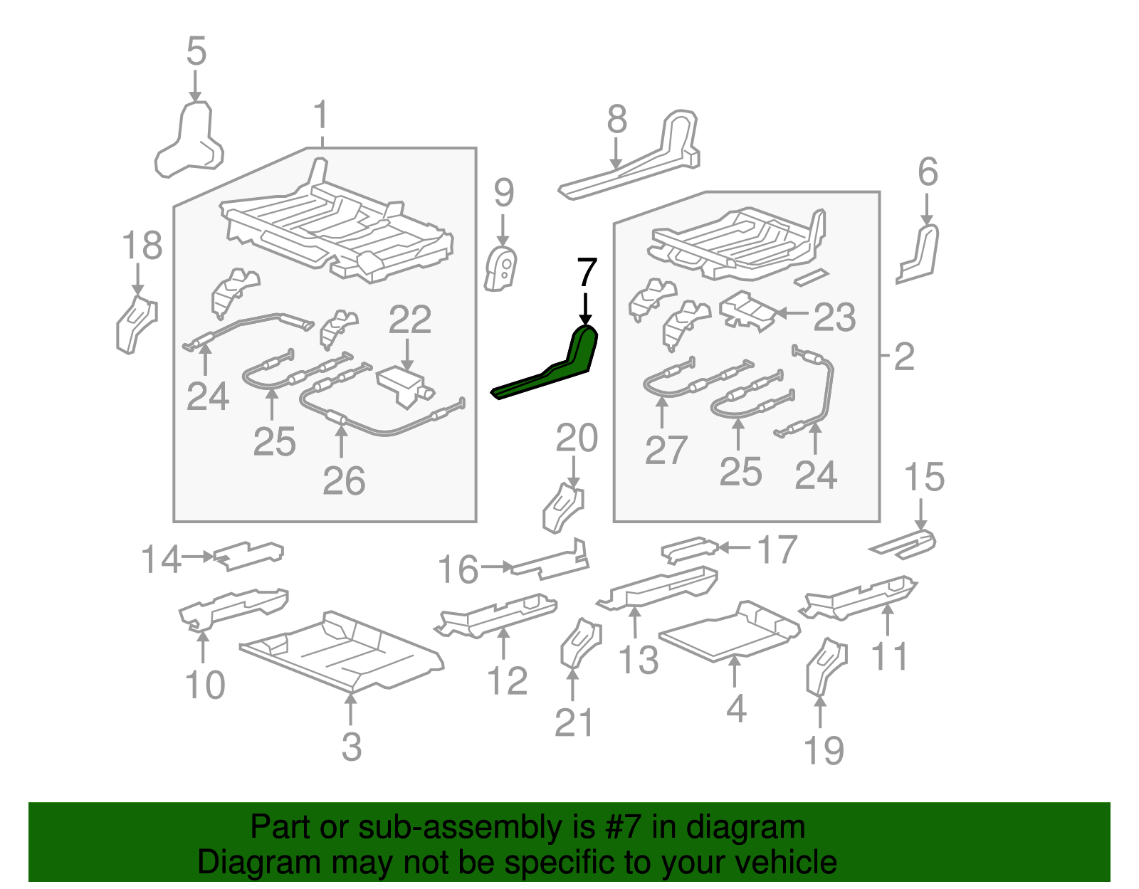 82115-SWA-A01ZB - Inner Cover 2007-2011 Honda CR-V | Honda Parts Online
