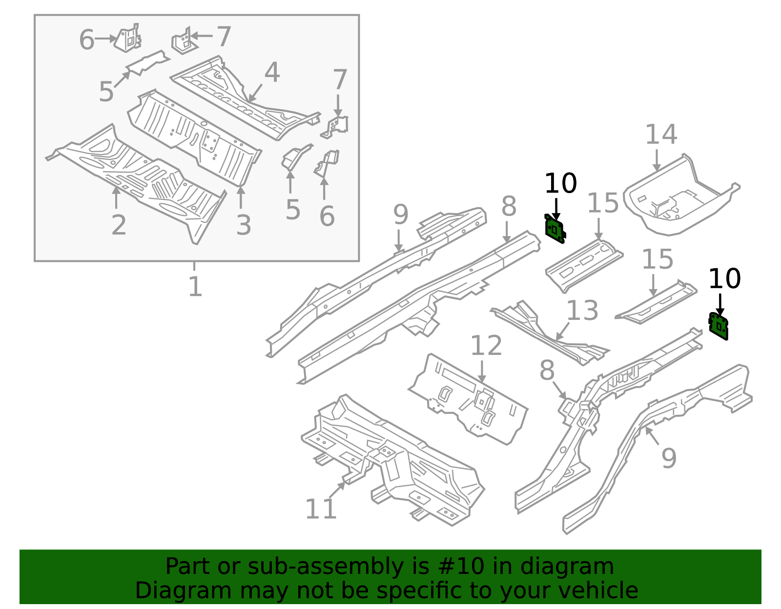 65718-J5000 - End Plate 2018-2023 Kia Stinger | Kia.Parts Store