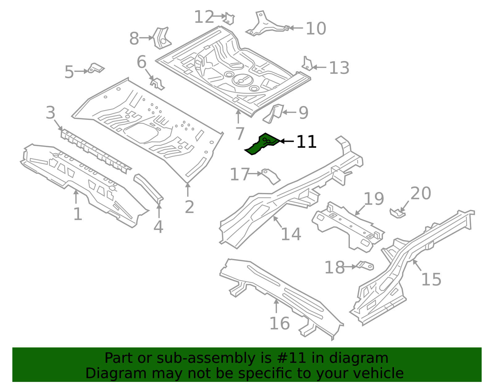 2019-2022 Hyundai Tow Hook Bracket 65517-J3000 | MotorMotor