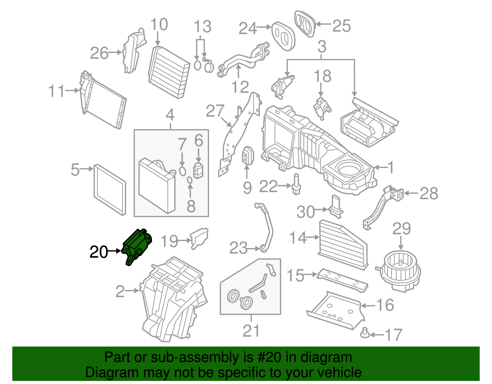 1K0-907-511-J - High-Quality HVAC Air Inlet Door Actuator for 2010-2014 ...