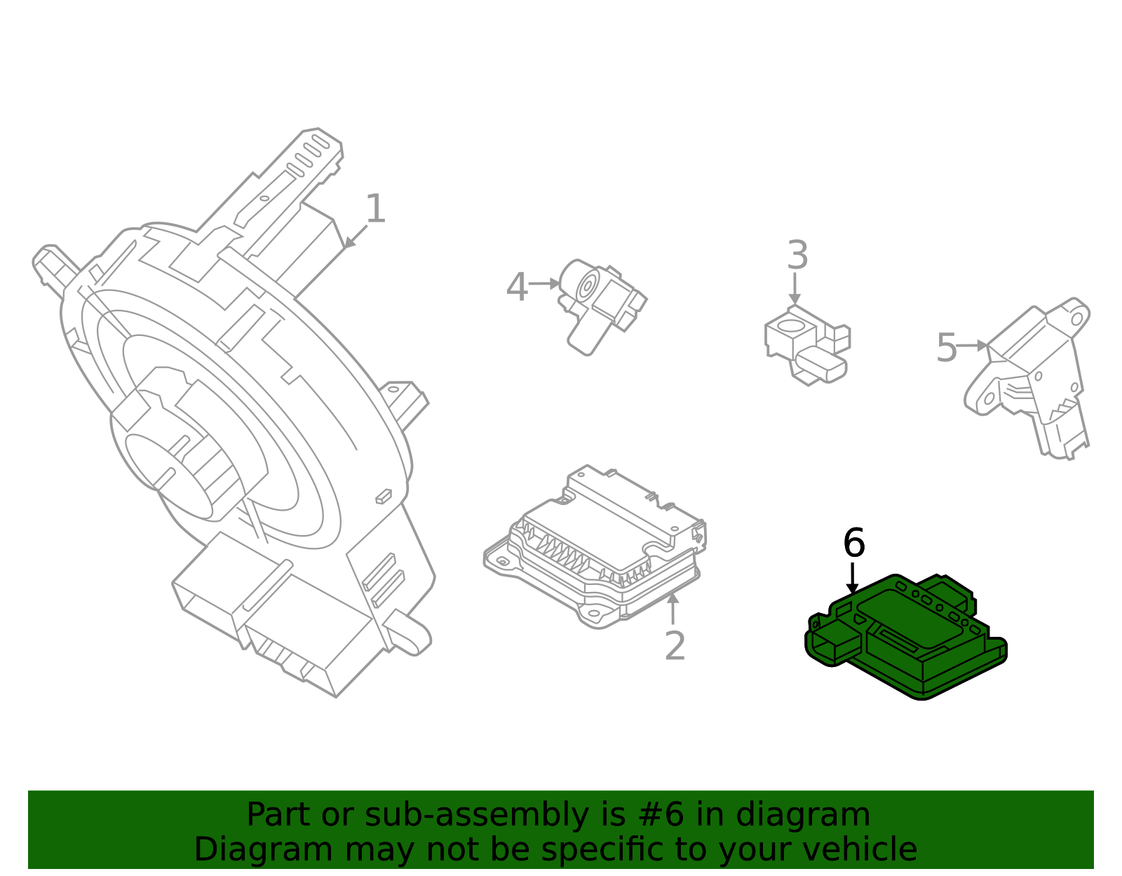 2022-2025 Genesis Passenger Discriminating Sensor 80702-AR000 | World ...