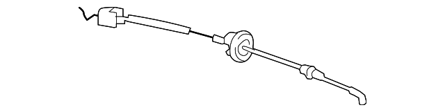 2005-2012 Porsche Lock Cable 997-537-319-01 | Gaudin Porsche Parts
