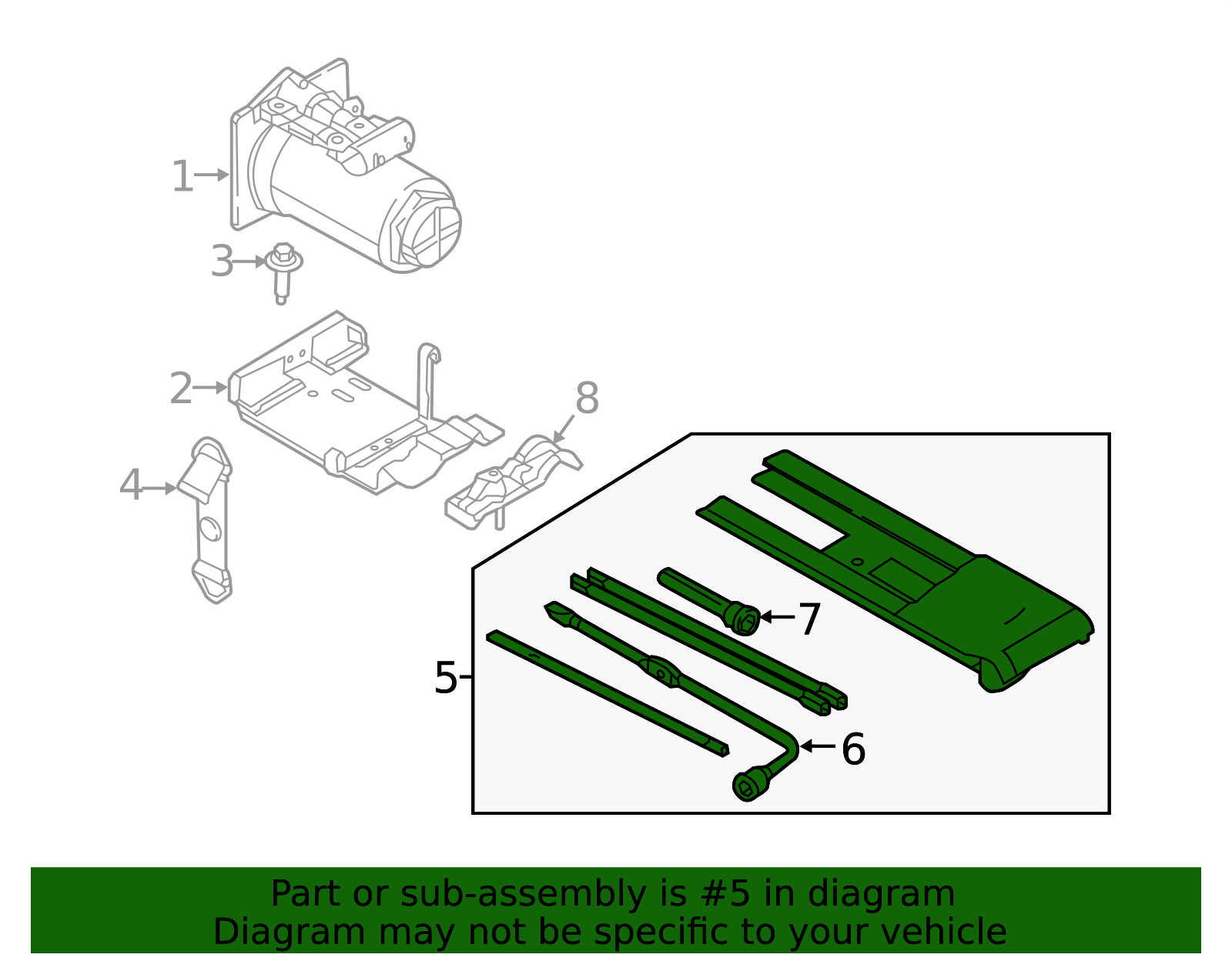 PC3Z-17005-G - Tool Kit 2017-2025 Ford | Ford Parts Direct