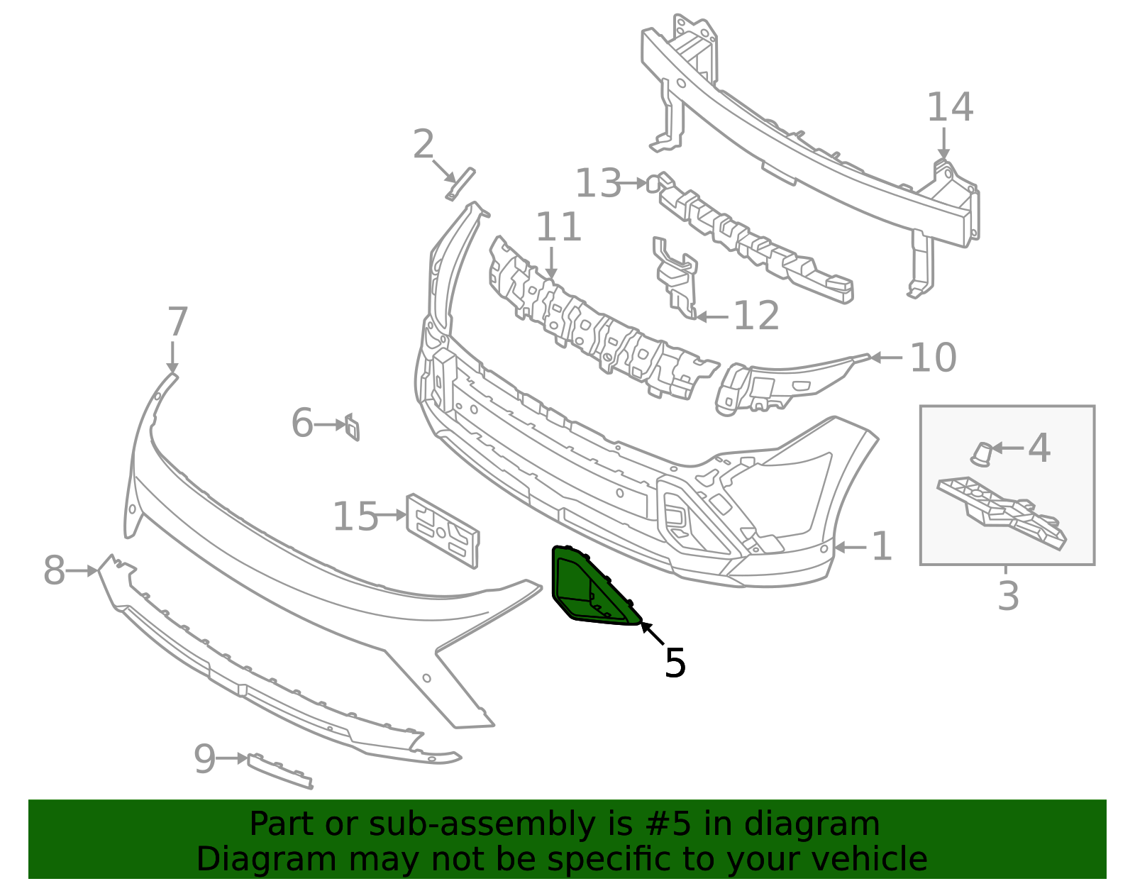 86595-BE000 - Molding 2024-2025 Hyundai Kona | Hyundai OEM Part