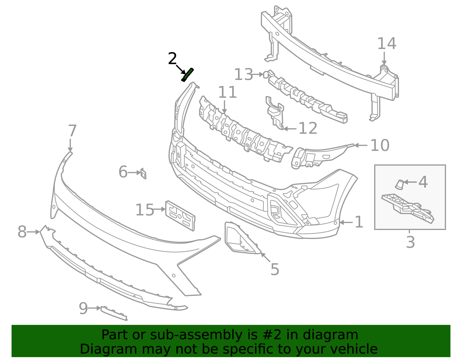 2024-2025 Hyundai Kona Side Bracket 865A8-BE000 | MotorMotor