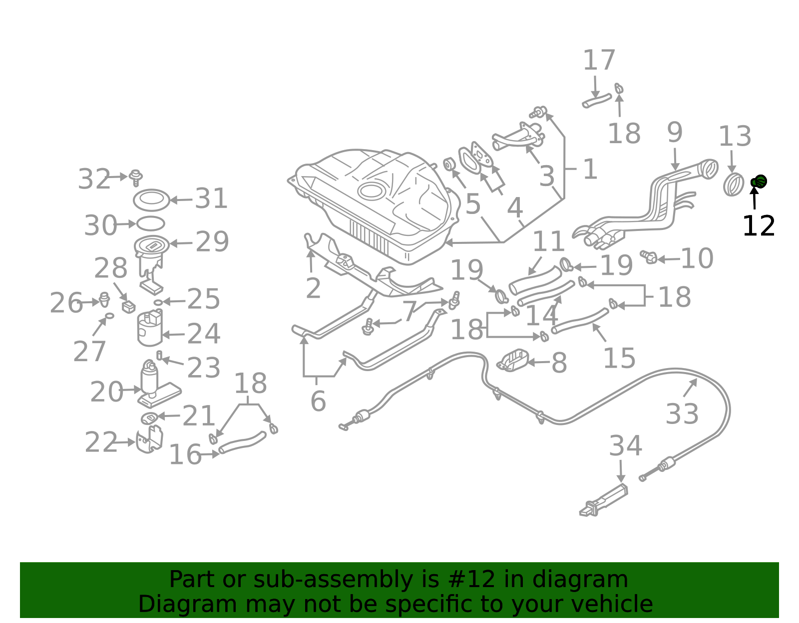 17240-5M000 - Filler Pipe Base Plate 2000-2013 Nissan | Official Nissan ...