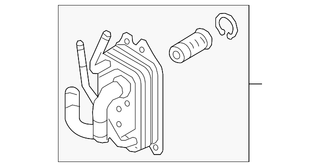 25620-F2000 - Trans Cooler 2017-2021 Hyundai | Hyundai Parts Pro