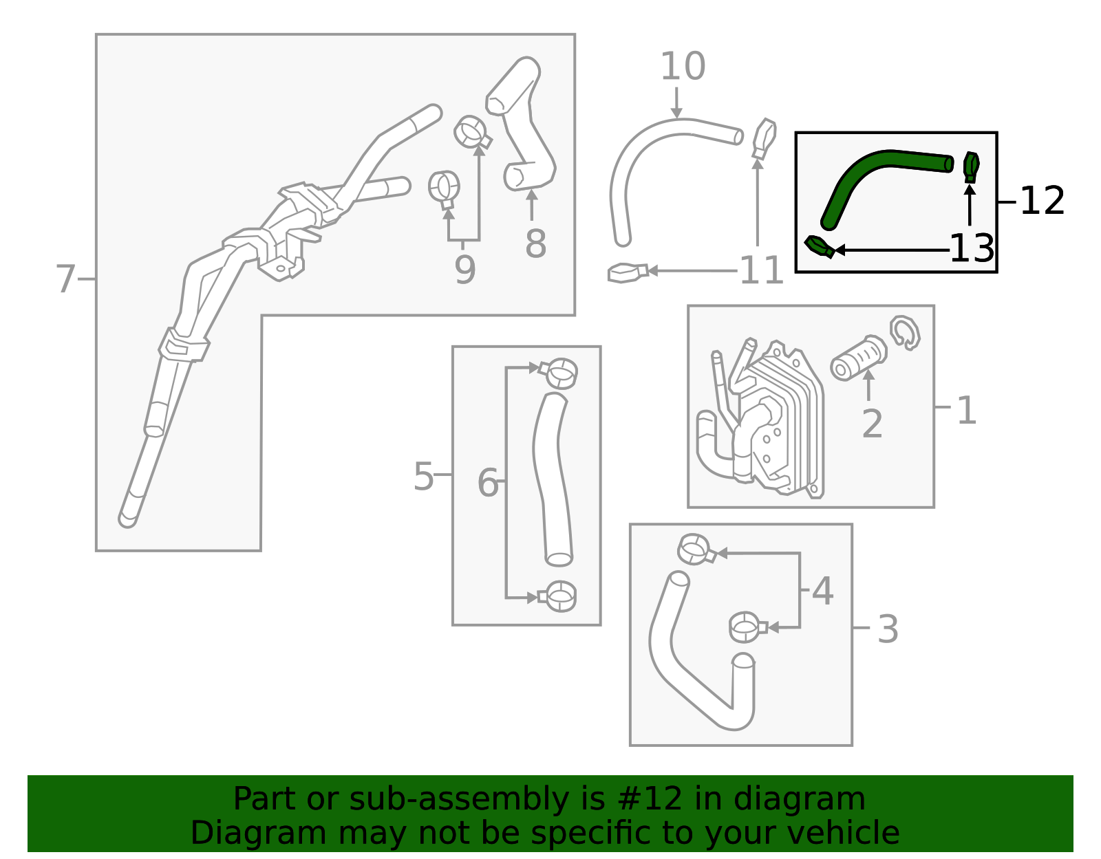 25420-F2600 - High-Quality Automatic Transmission Oil Cooler Hose for ...