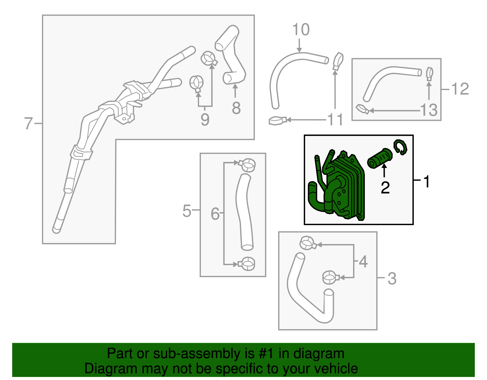 25620-F2000 - Trans Cooler 2017-2021 Hyundai | Hyundai Parts Pro