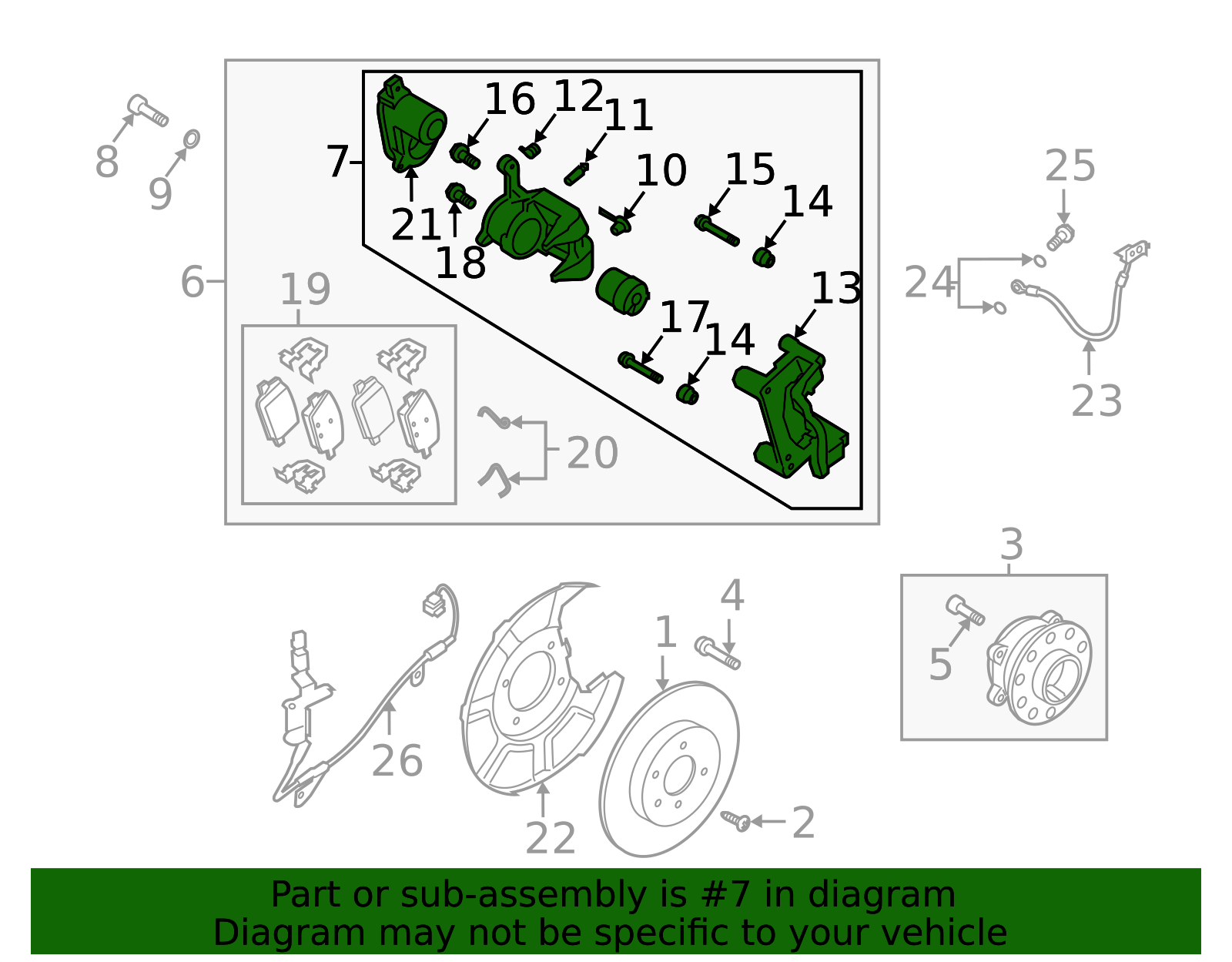 58310-S9A30 - Caliper 2020-2025 Kia Telluride | Kia.Parts Store