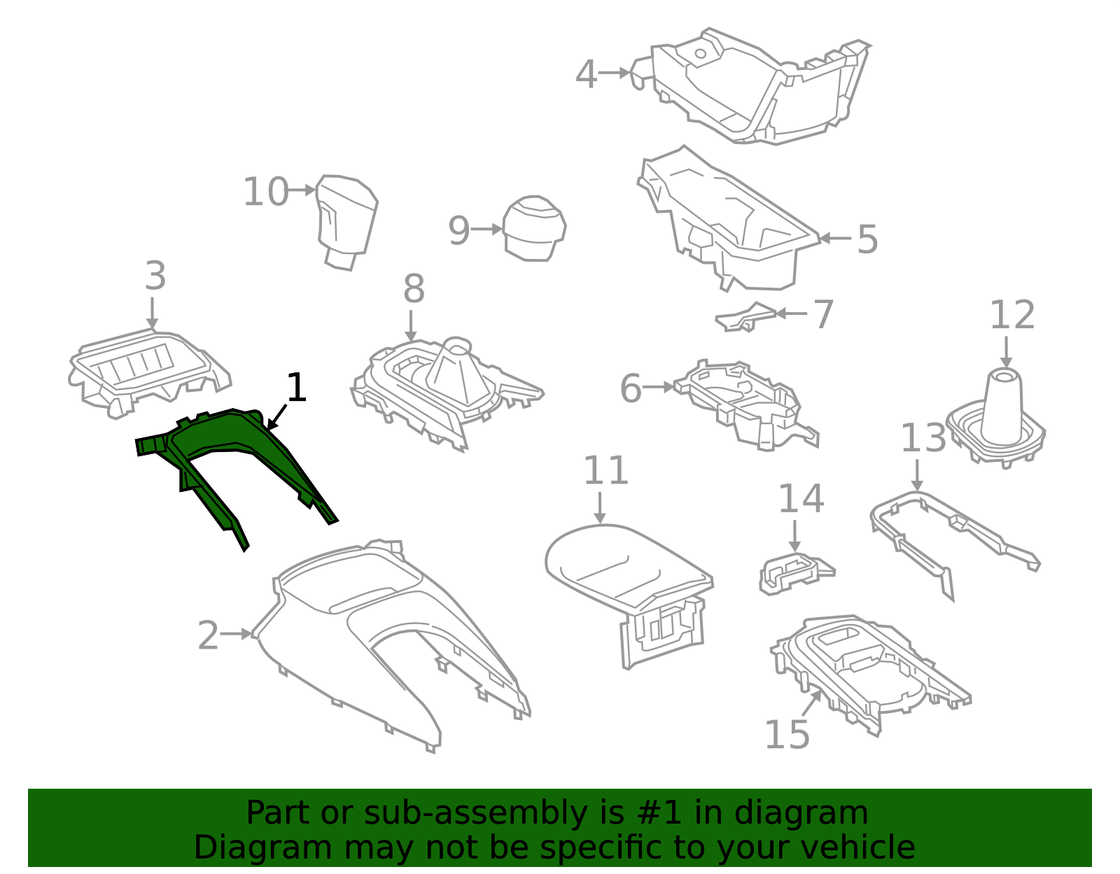 Console Trim Panel - Refresh Your Cabin's Factory Look | AutoNation Parts