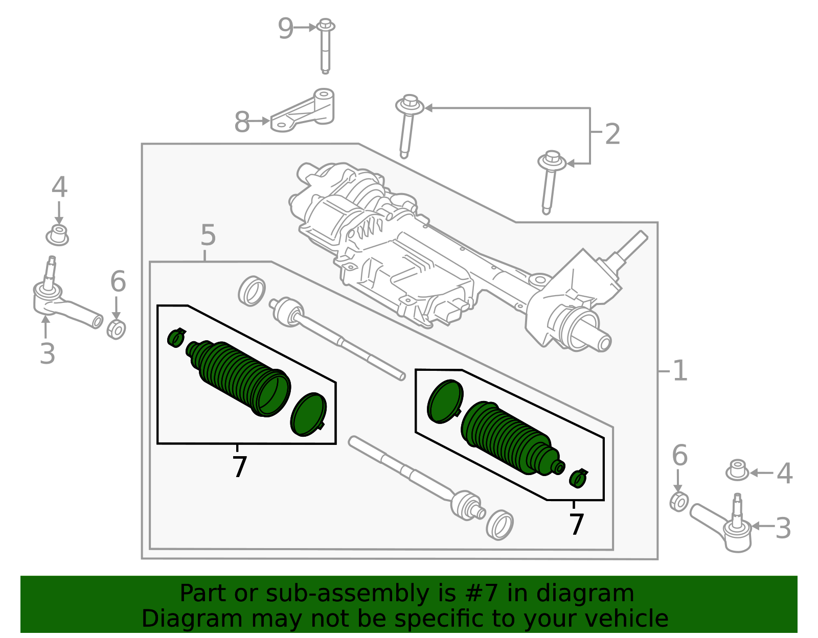 FR3Z-3332-A - High-Quality Boot Kit for 2015-2024 Ford Mustang ...