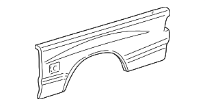 65817-0C040 - Outer Panel - 2003-2006 Toyota Tundra | OEM Genuine ...
