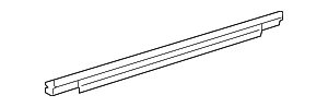 68173-48080 - Belt Weather-Strip - 2021-2024 Toyota Venza | OEM Genuine ...