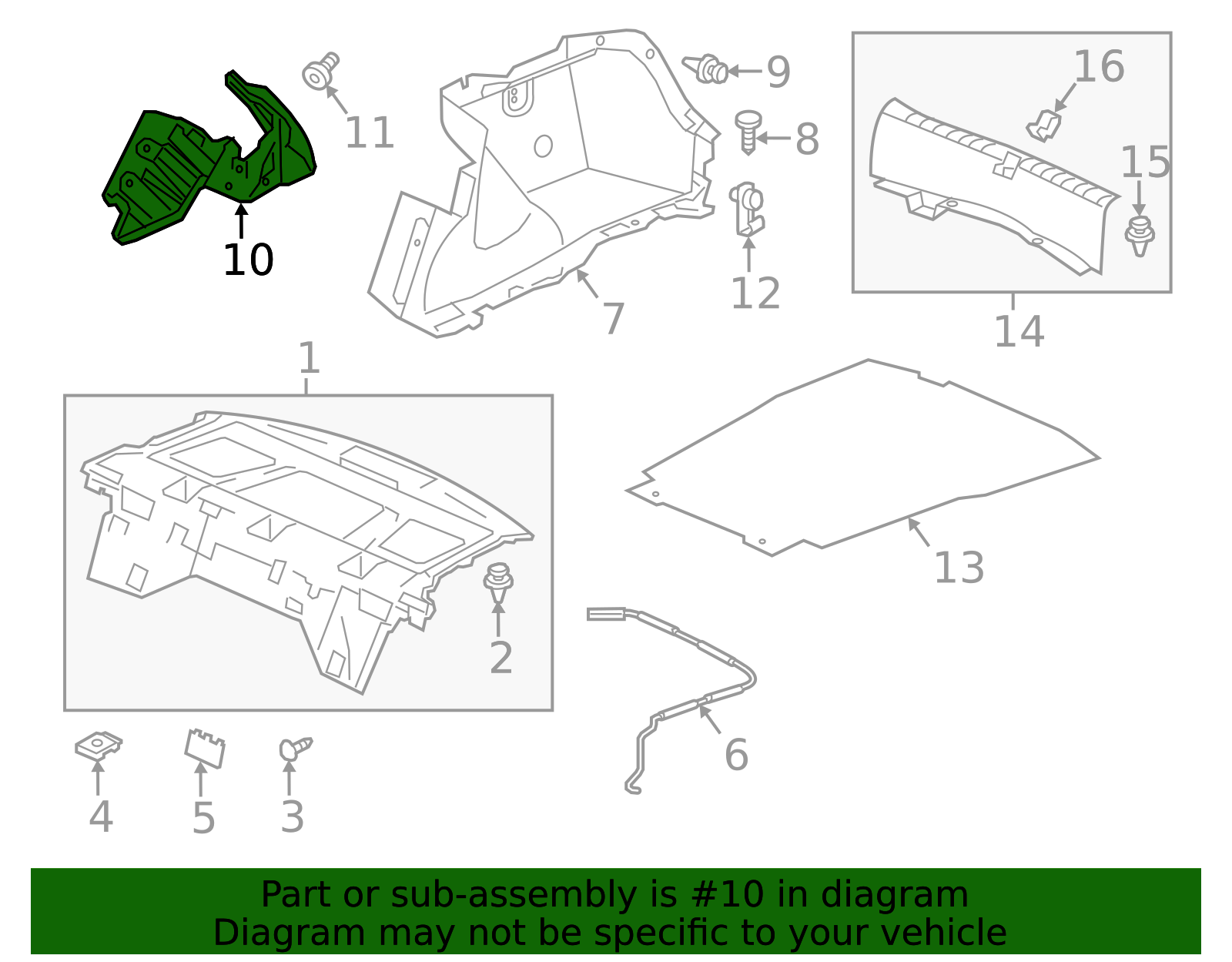 74641-T2F-A00 - Insulator 2013-2017 Honda Accord | Honda Parts Online