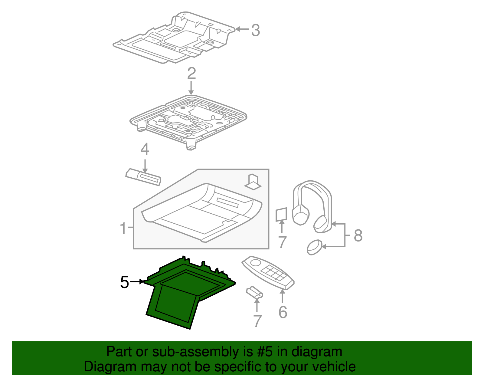 OEM GM Display Unit For 2013-2017 GM - Part No. 22977335 | Karl Kustoms ...