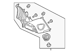 77318-THR-A02ZB - 2021-2024 Honda Odyssey - Center Panel | Genuine ...
