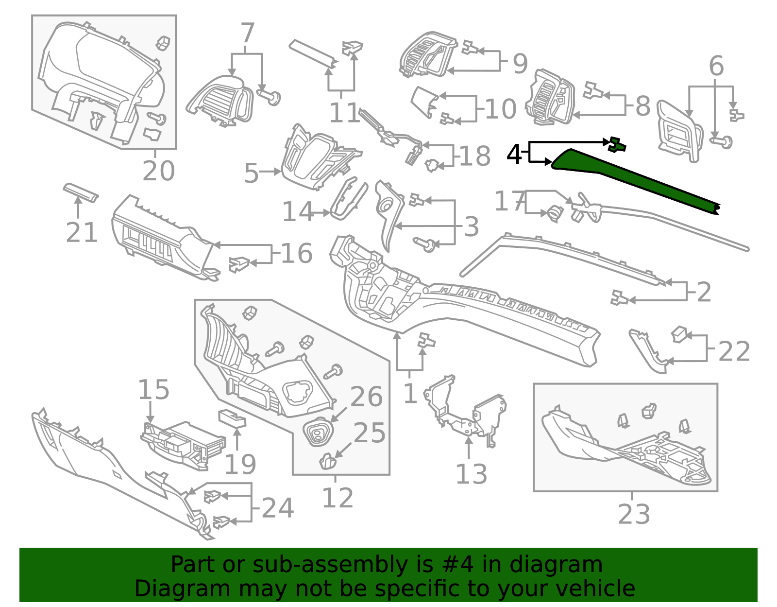 77560-THR-A11ZA - Trim Molding 2018-2024 Honda Odyssey | Honda Parts Online