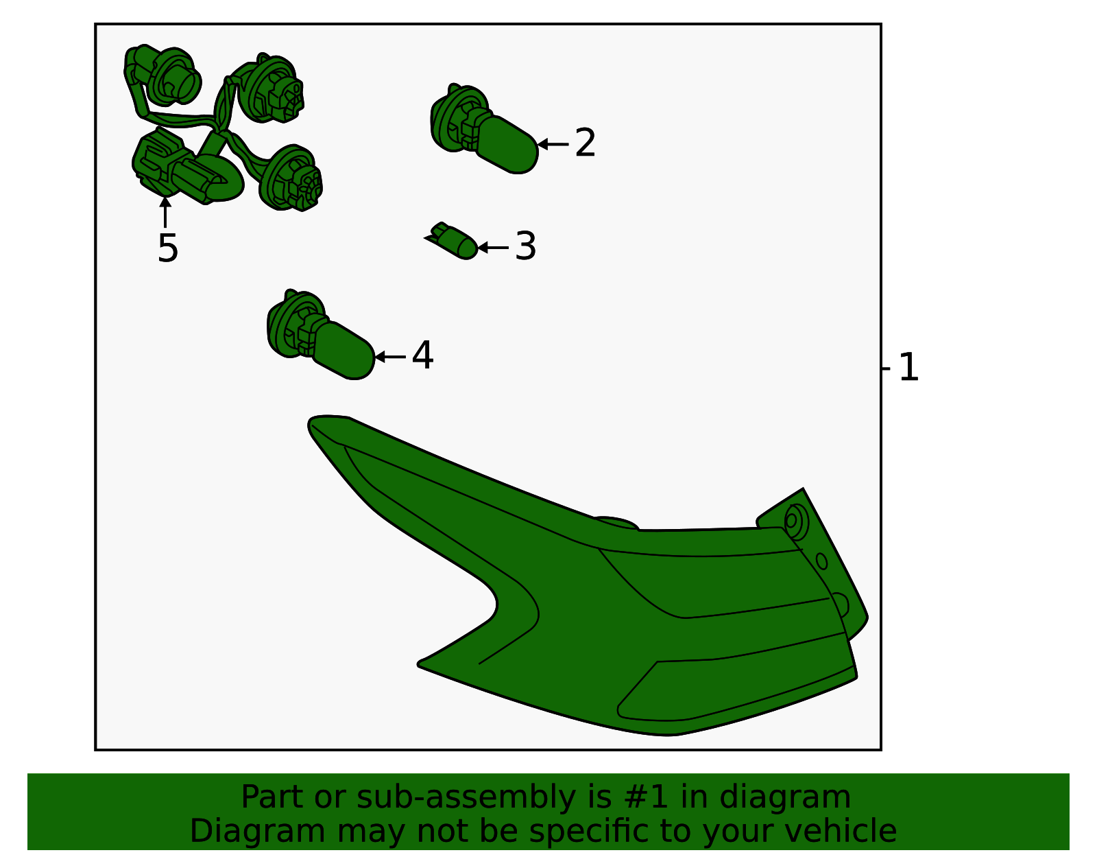 2020-2025 Nissan Versa Tail Lamp Assembly 26550-5EE0A | Bill Kay Nissan ...