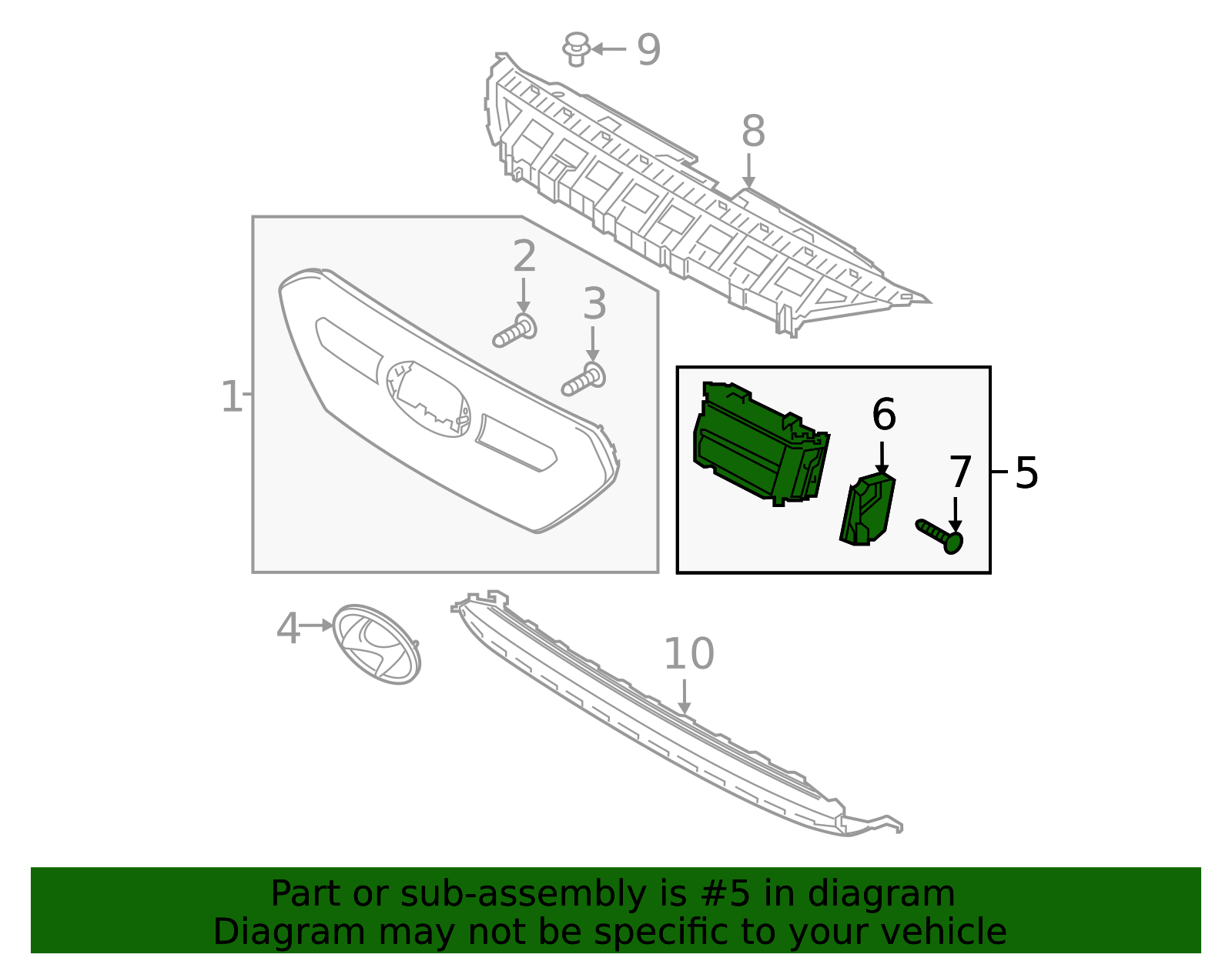 86951-G7800 - High-Quality Shutter for AutoNation Parts