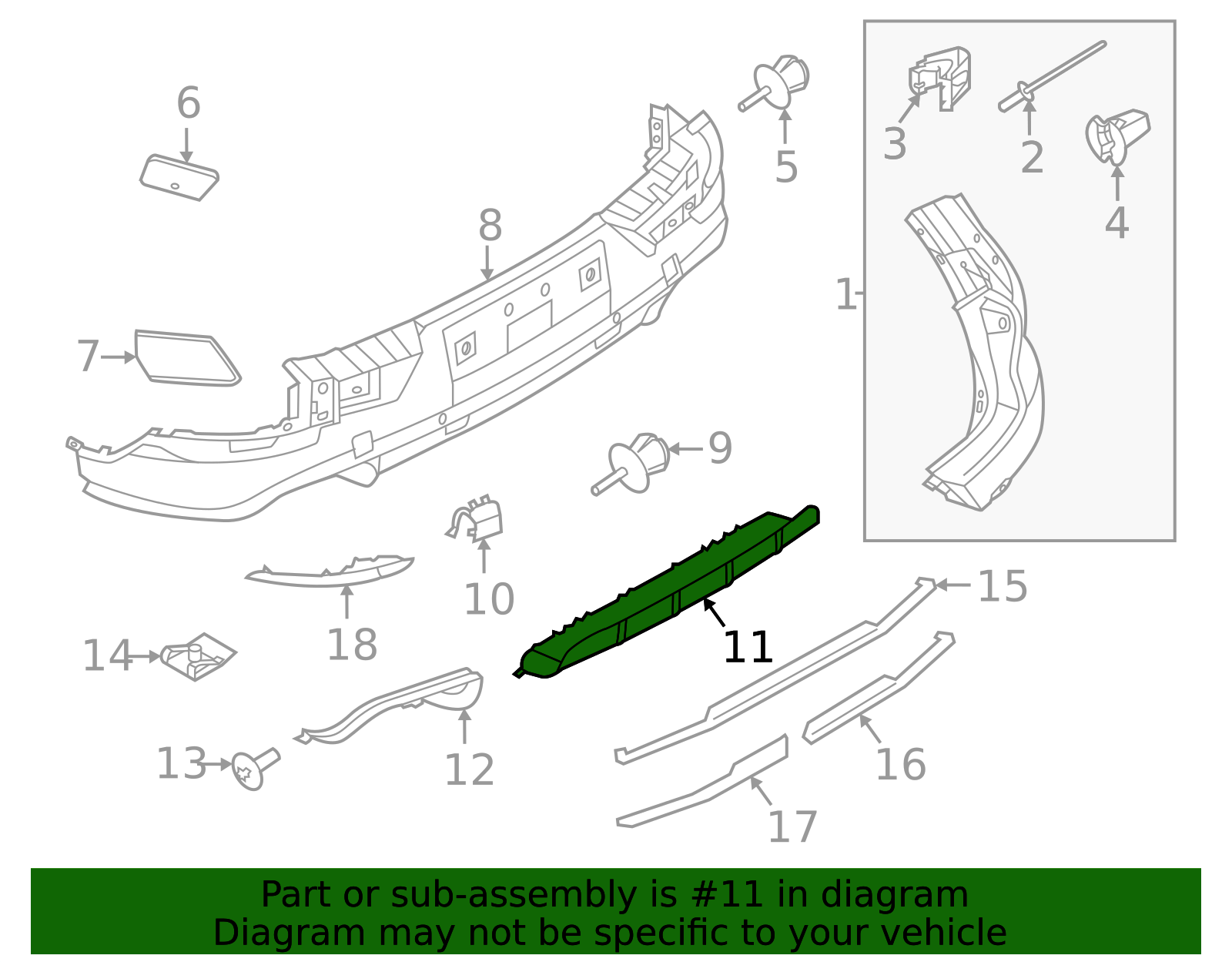 2020-2023 Porsche Cayenne Lower Cover 9Y0-807-834-AP-OK1 | Porsche Marin