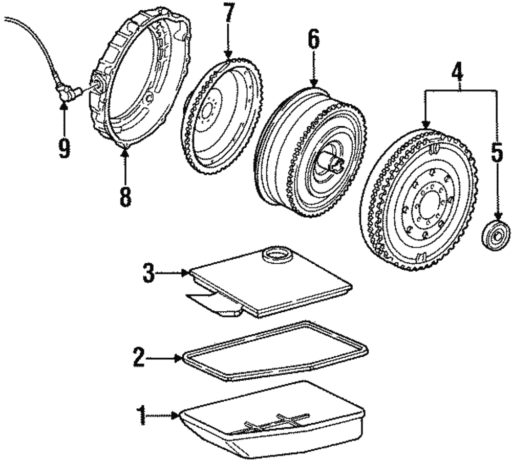 1990-1998 Porsche Engine Crankshaft Position Sensor 911-606-217-03 ...