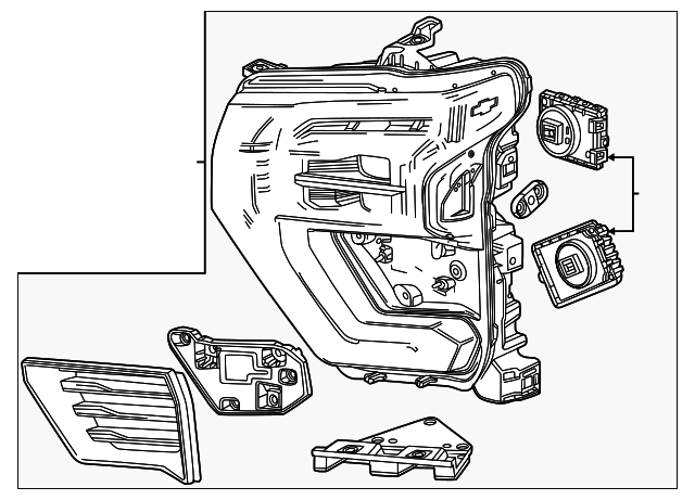 2024-2025 Chevrolet Composite Assembly 85044249 | Chevy Parts Pros