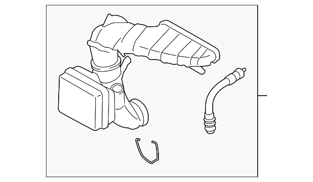 13-71-8-517-608 - Outlet Tube - 2015-2017 BMW X3 | Buy BMW Parts Now