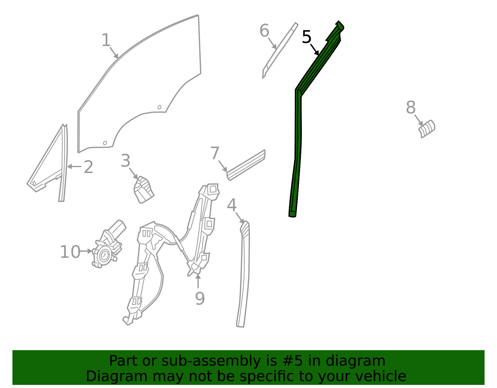 51-33-7-457-943 - 2019-2020 BMW i8 - Window Guide | BMWPartsHub