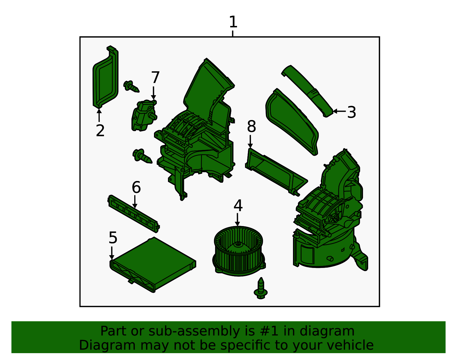 87130-WB003 - Blower Assembly | Toyota Parts Delivered