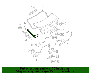 51247250308 - 2006-2013 BMW Lift Cylinder (51-24-7-250-308) | BMW of ...