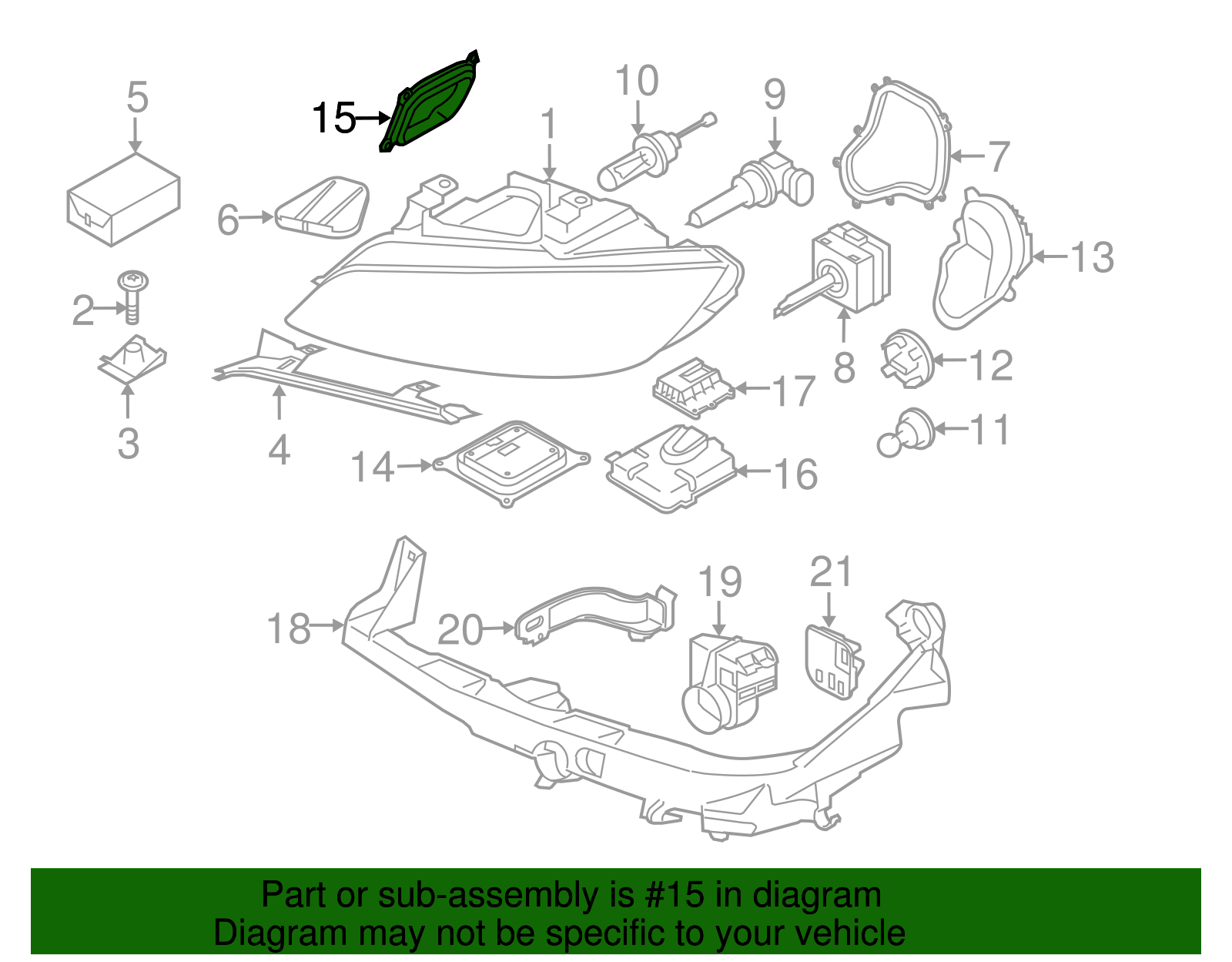 63117263087 - 2011-2013 BMW Control Module (63-11-7-263-087) | BMW of ...