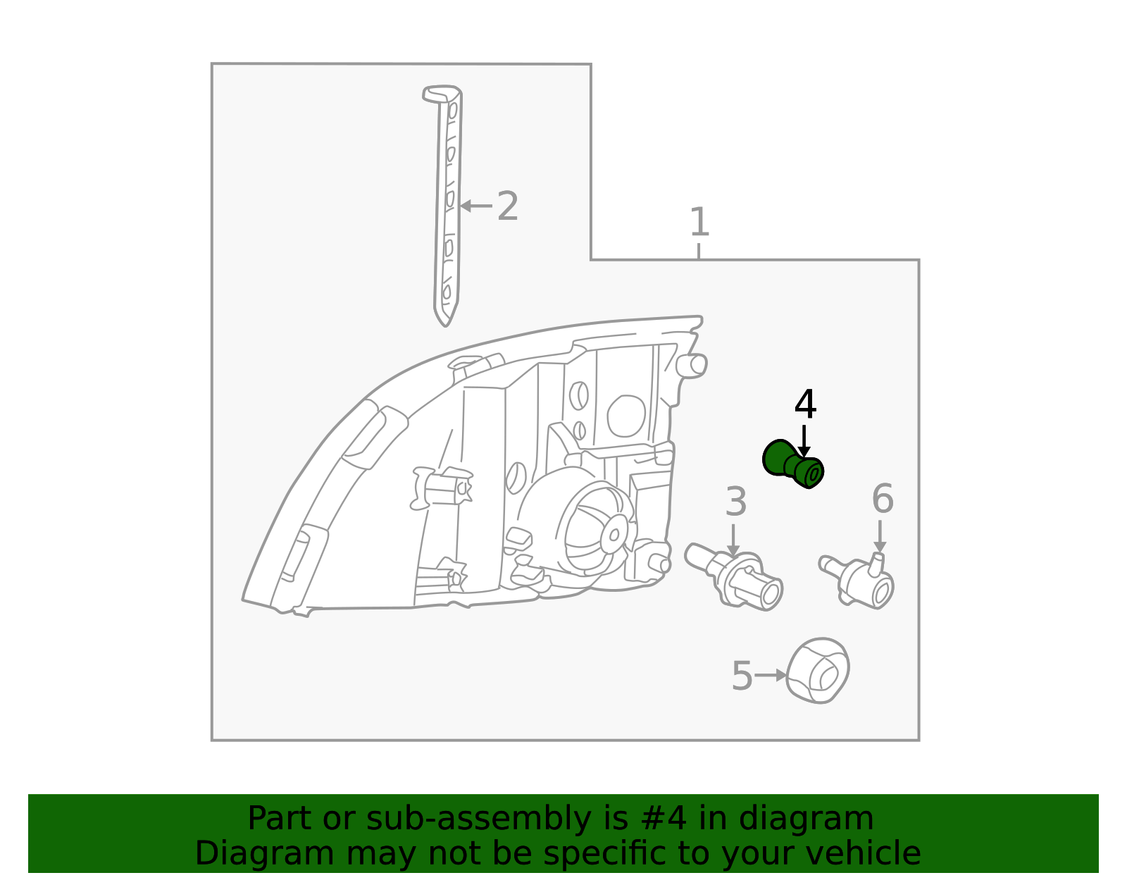 1986-2025 Ford Bulb YR3Z-13466-AD | Village Ford