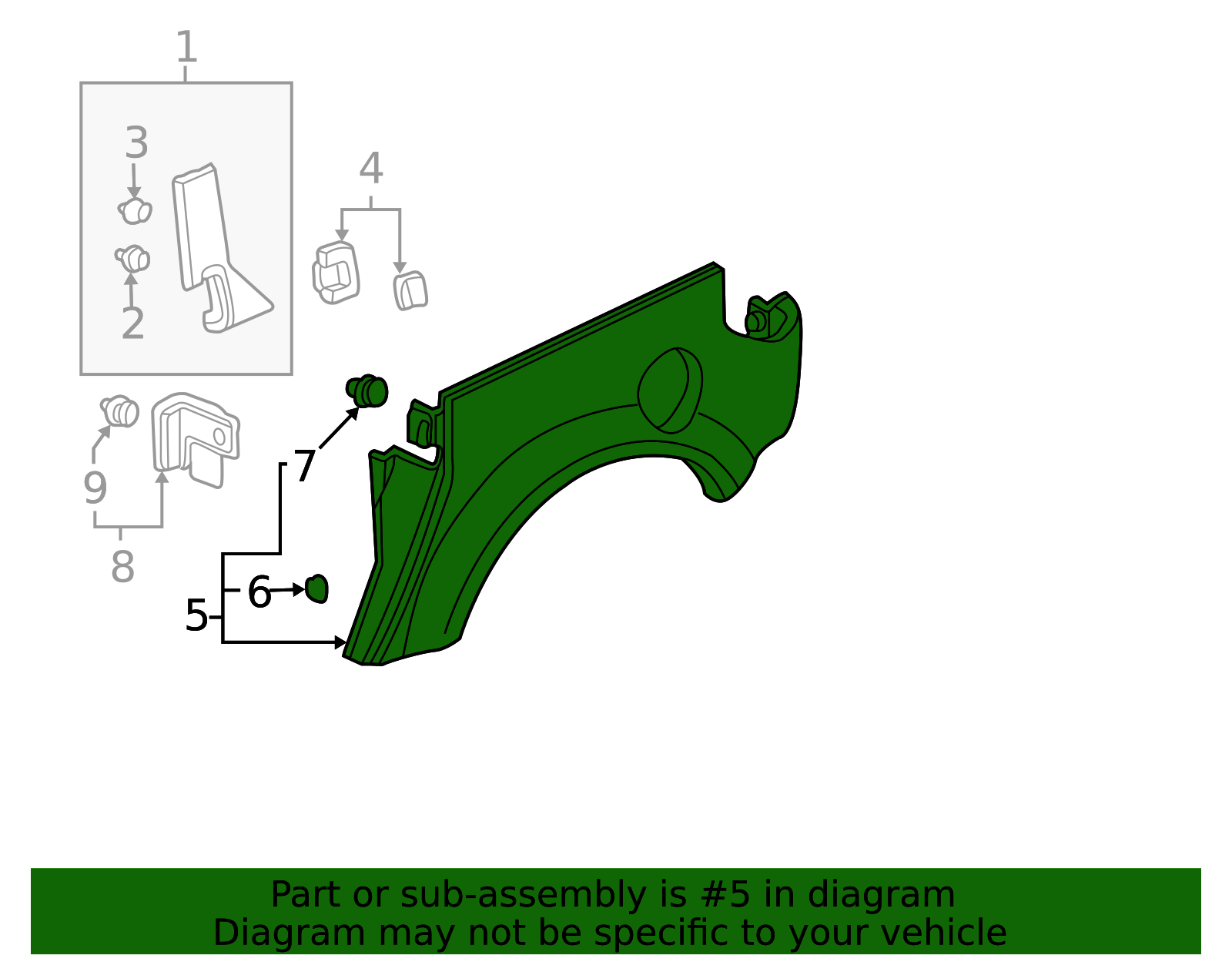 74410scva10zb - Honda Cladding 2006 Honda Element | Performance Auto Parts