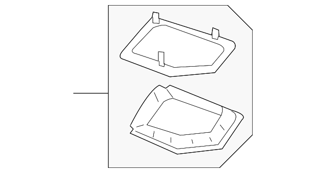 1999-2020 GM Plenum Lower Panel Water Deflector 25809428 | Capital ...